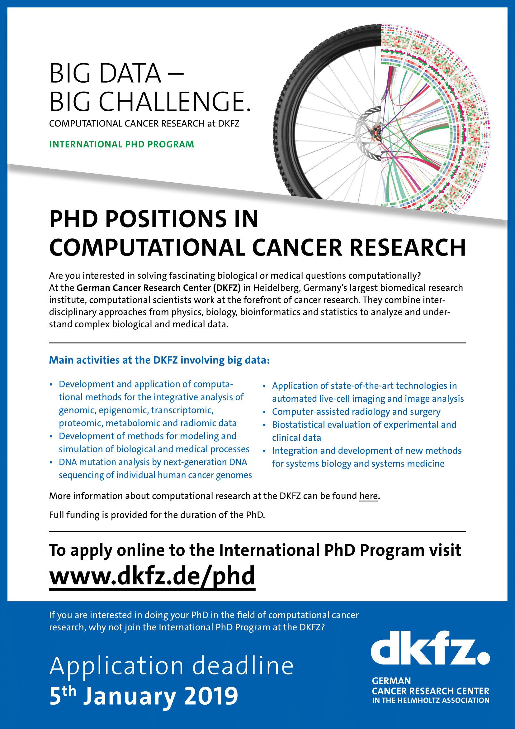 DKFZ PhD Program Computational Cancer Research